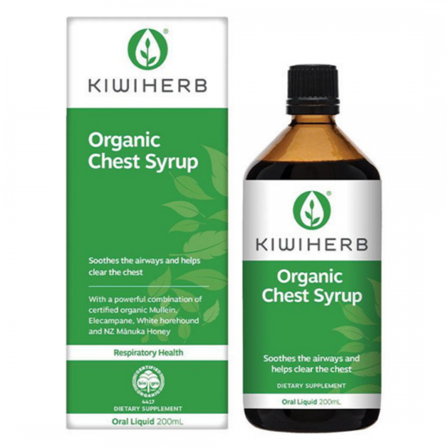 Kiwiherb Organic Chest Syrup 200ml — The Health Shop