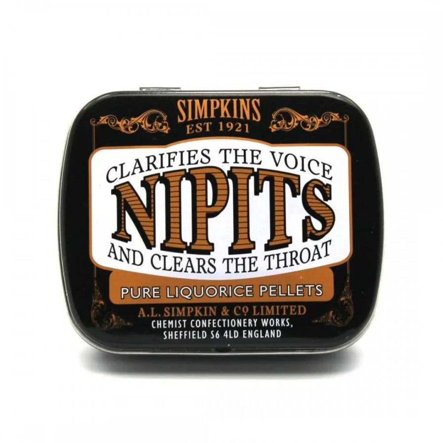 SIMPKINS Nipits Pure Liquorice Pellets - The Health Shop